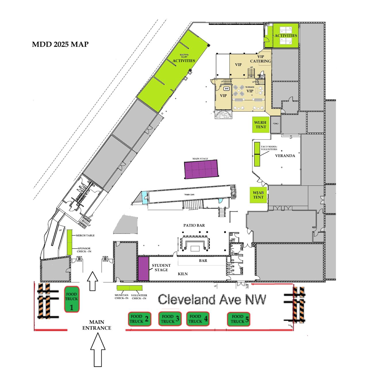 MDD 2025 Map - Microwave Dave Music Education Foundation