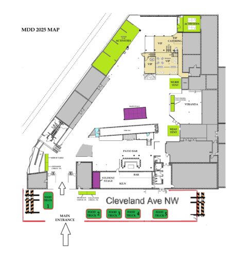 MDD 2025 Map - Microwave Dave Music Education Foundation