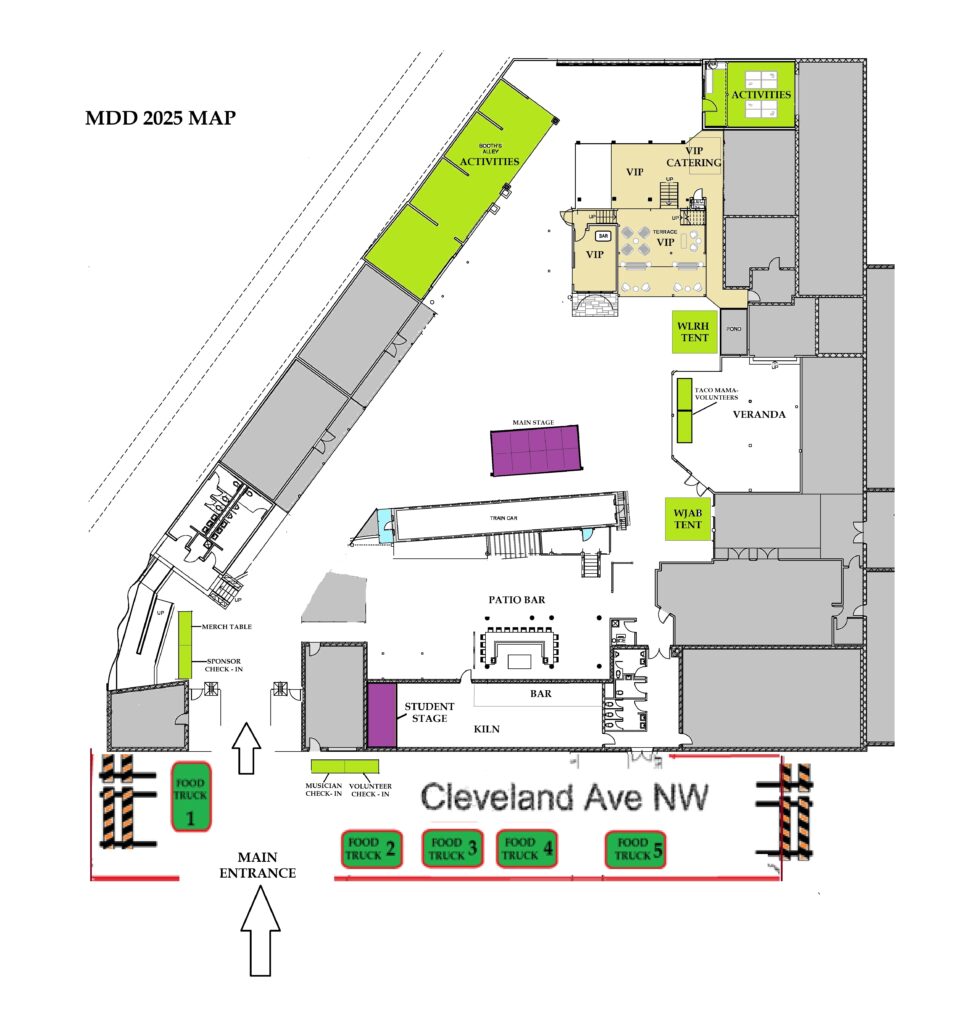 MDD 2025 Map - Microwave Dave Music Education Foundation
